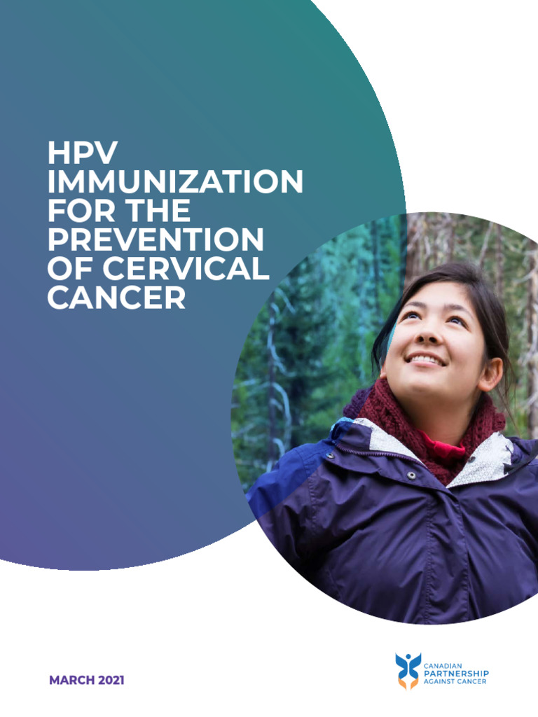 HPV Immunization Prevention Cervical Cancer en | PDF
