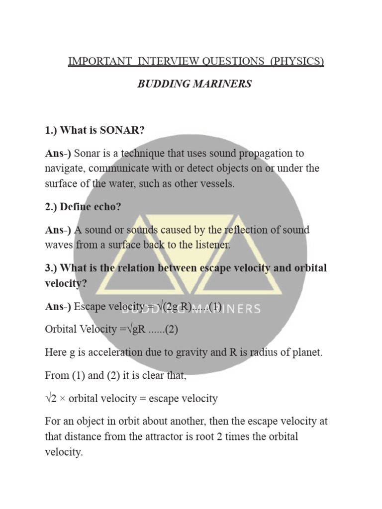 physics important questions | PDF