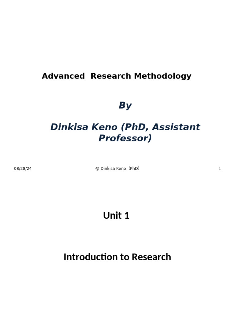 Research Chapter 1 RVU | PDF