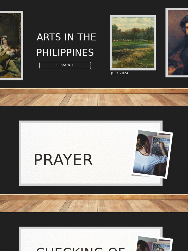 Cpar Lesson 1 and 2 Arts in The Philippines | PDF