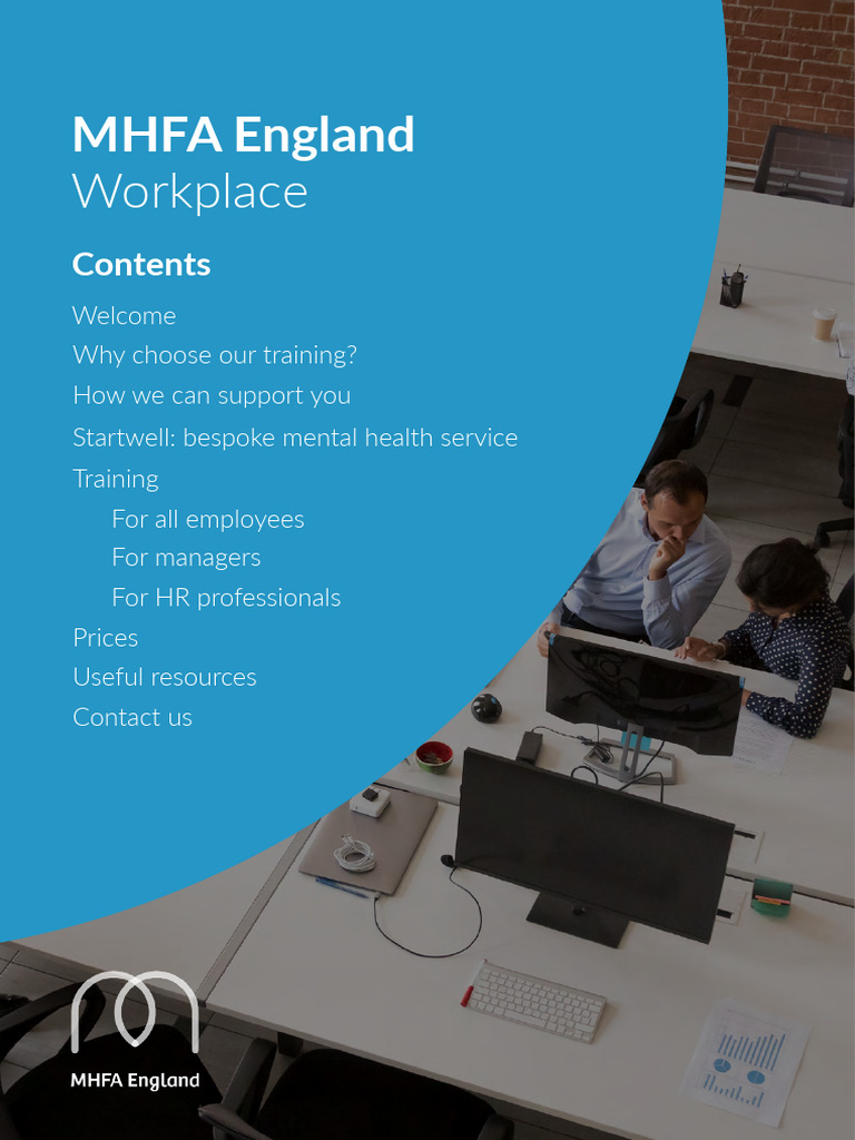 MHFA England Workplace Info Pack | PDF