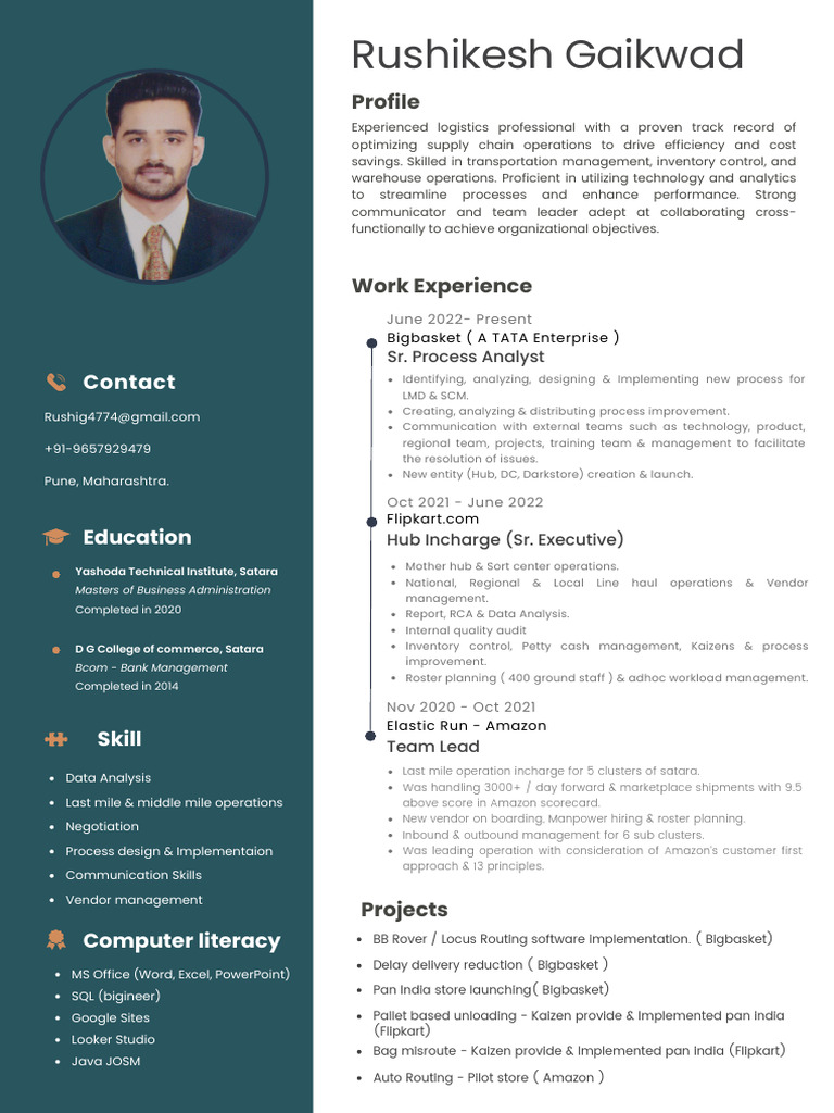 Rushikesh Gaikwad Resume | PDF