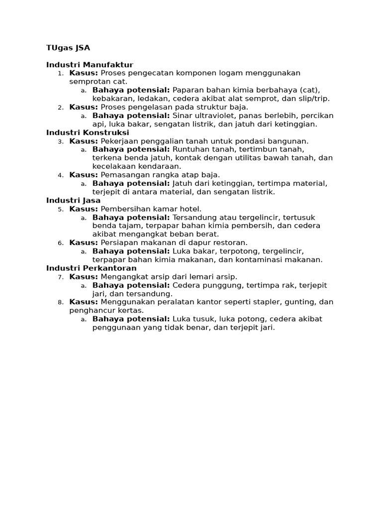 TUgas JSA | PDF