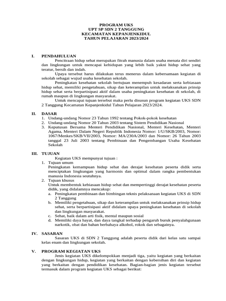 Contoh Program-Uks | PDF