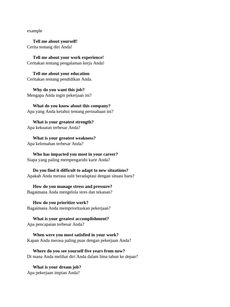 Interview Test | PDF