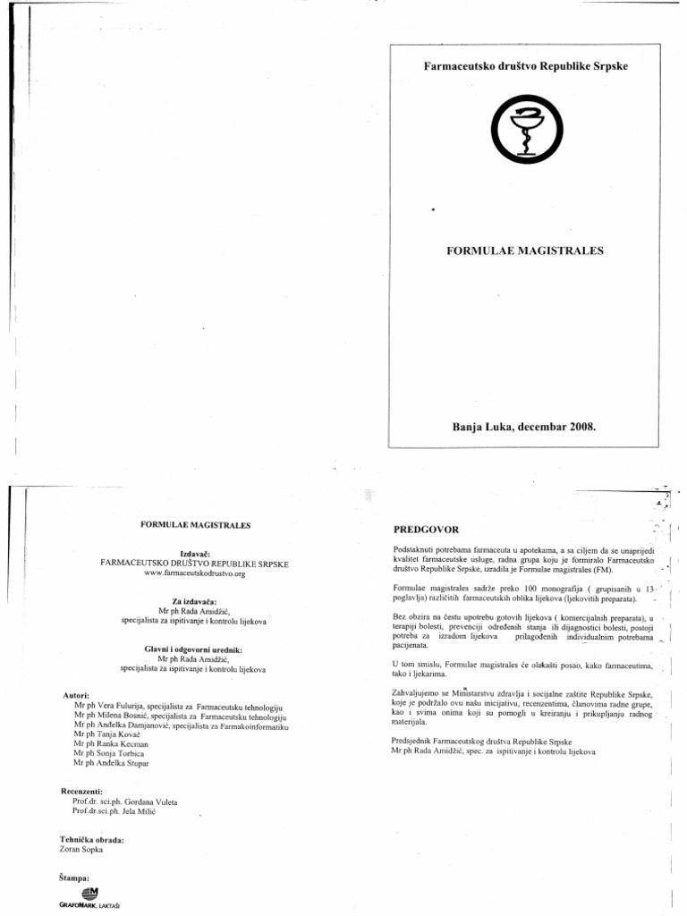 Magistralne Formule Republika Srpska | PDF