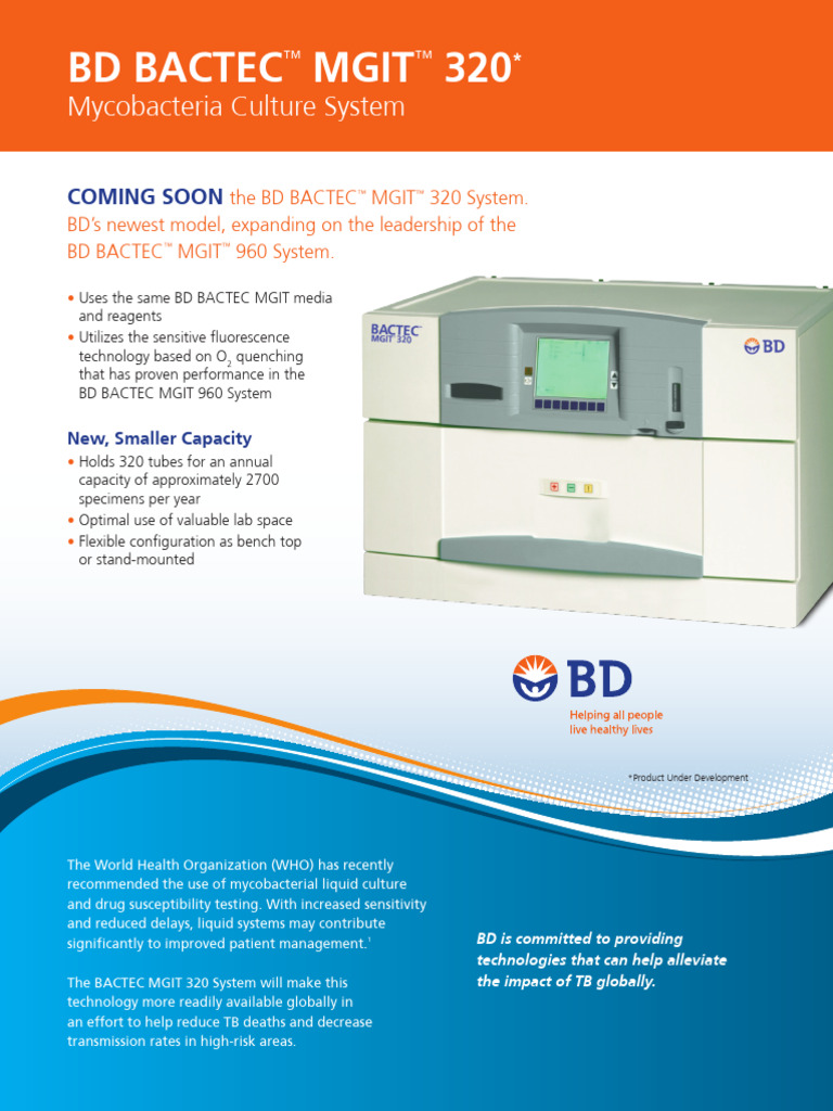 DS Bd-Bactec-Mgit-320 BR No | PDF