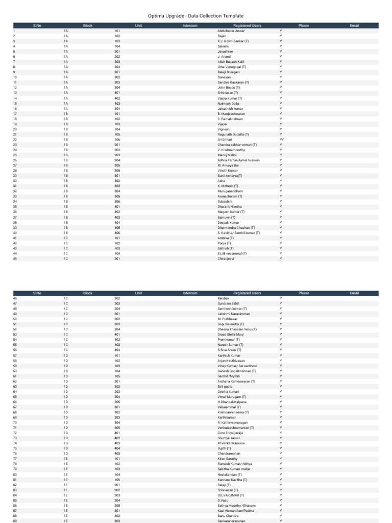 Optima User Data Template | PDF | Cinema Of India | Tamil Cinema
