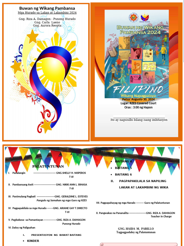 Buwan NG Wika Program | PDF