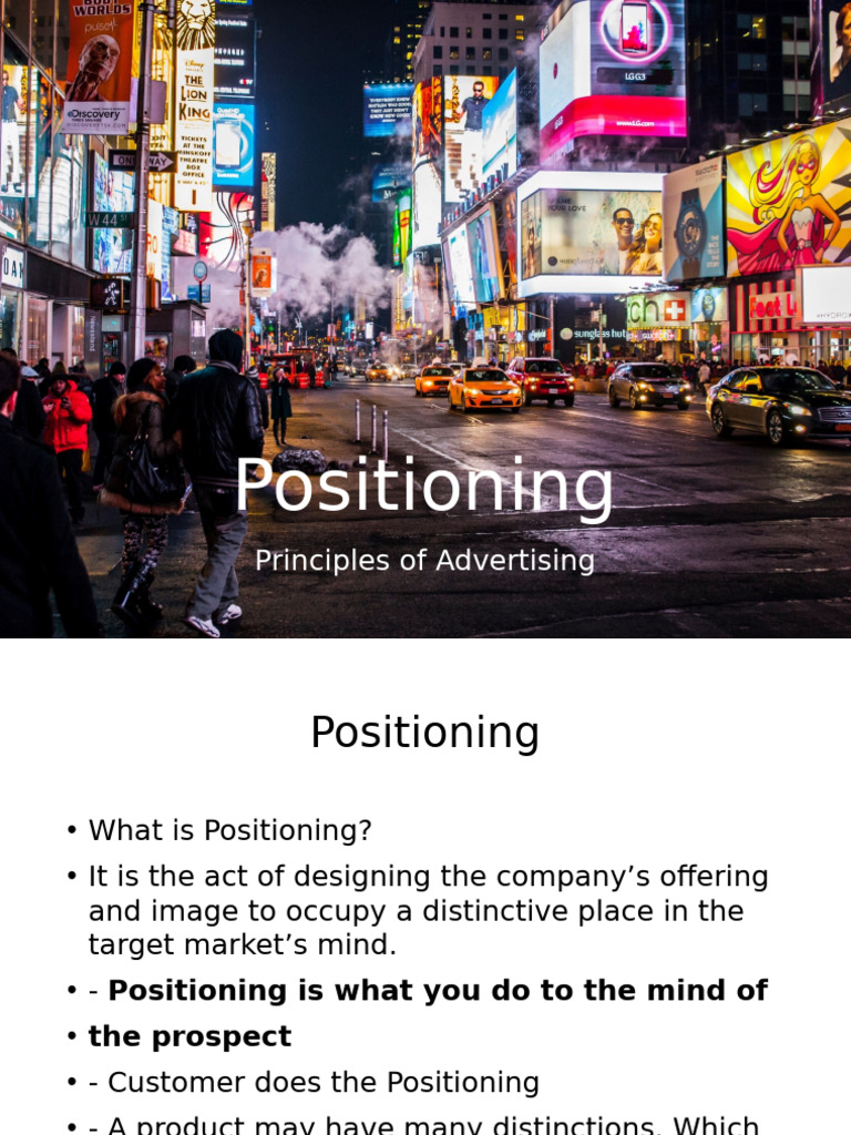 Principle of Advertising - Lecture 1 | PDF