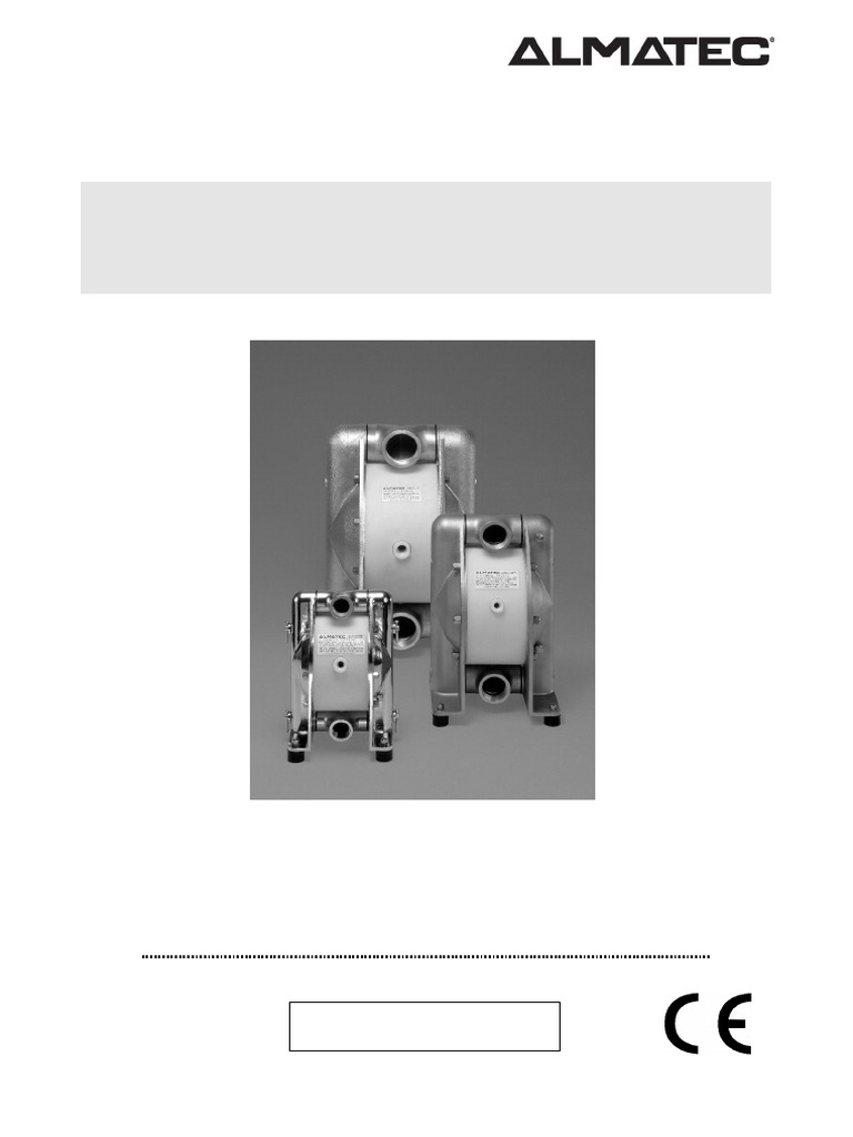 Almatec Chemicor Technical Manual | PDF