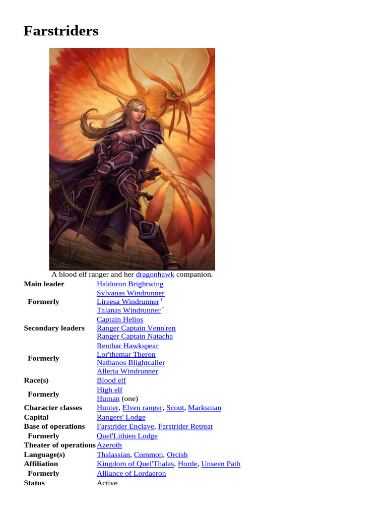 Faction - Farstriders | PDF