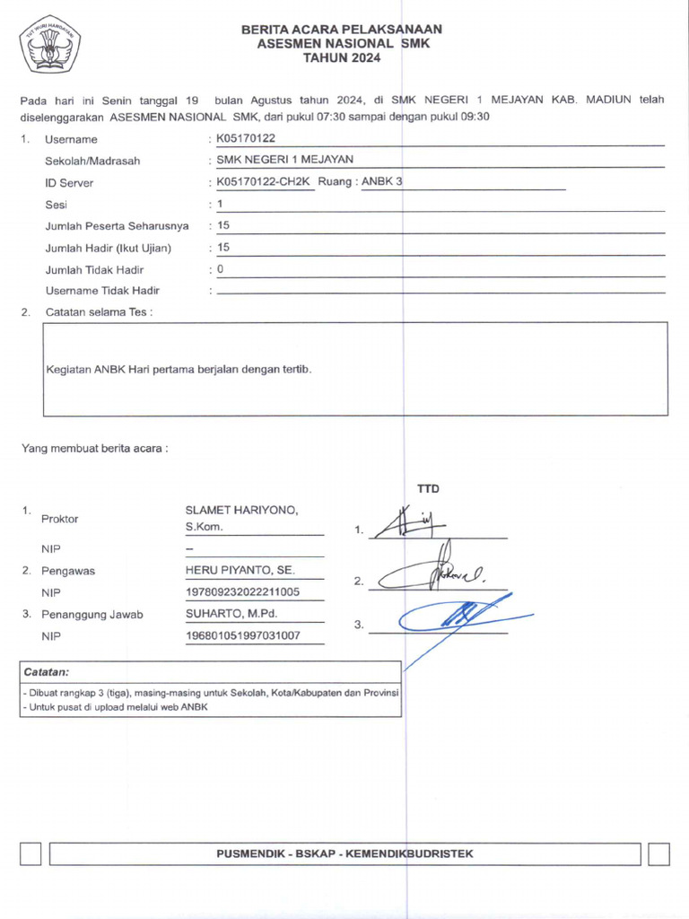 Ba - Anbk 24 - R 3 - Senin | PDF