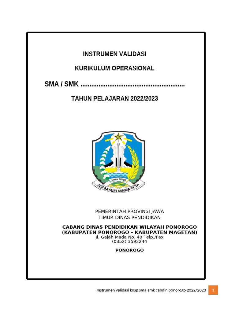 Val Kosp 2022 - 2023 | PDF