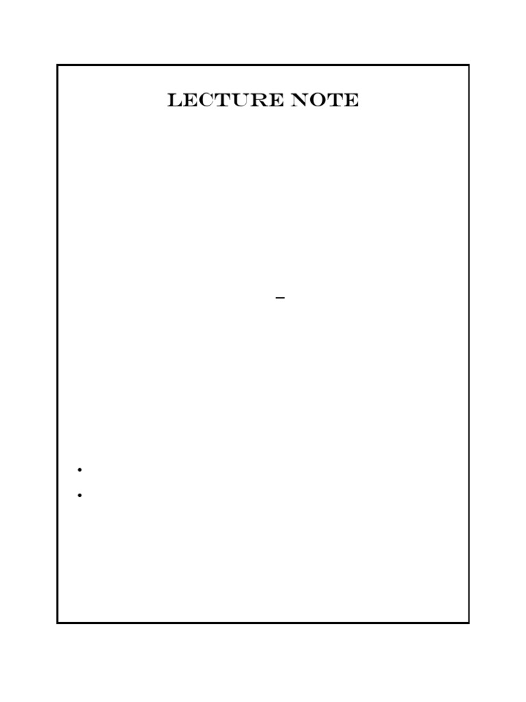 Balaguruswamy Text Notes-4-Jijith | PDF