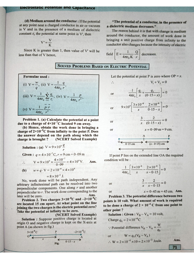 Question Of Equipotential Surface Pdf