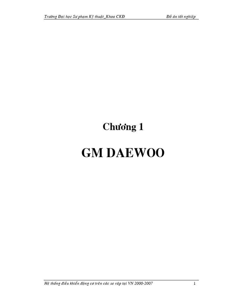 C01 - Daewoo | PDF