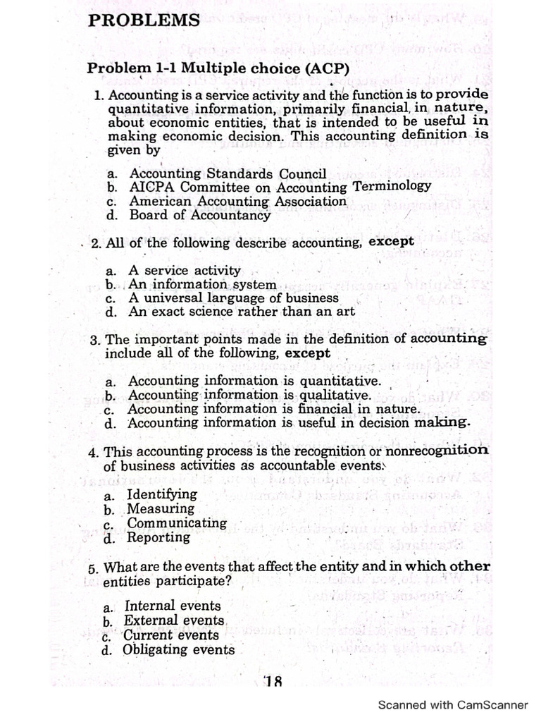 Valix Cfas Chap 1 Exercises Pdf