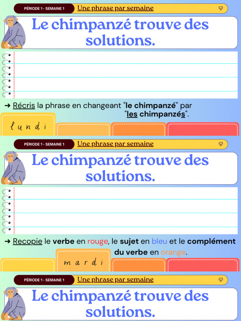 Une Phrase Par Semaine - Année A | PDF