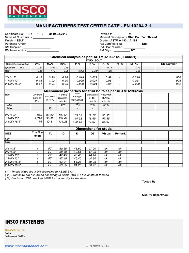 MTC Certificate | PDF