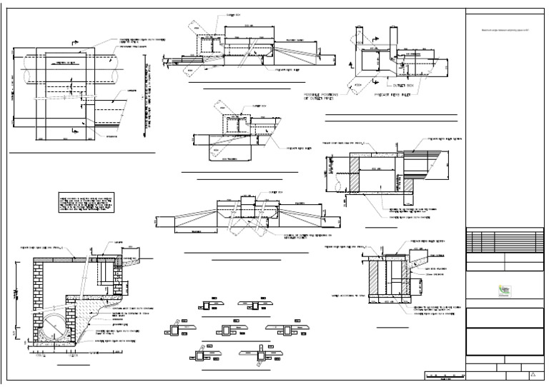 STD-004 Junction Box and Manhole Details 3 of 6 | PDF
