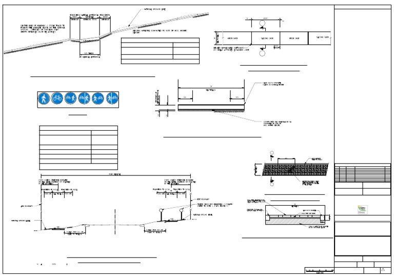 STD-008 Walkways and Cycle Tracks | PDF | Sidewalk | Concrete