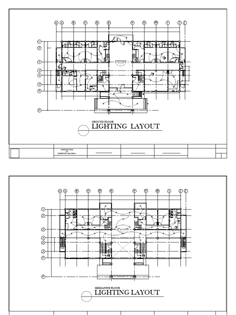 Dormitory Bldg. 1 Electrical | PDF
