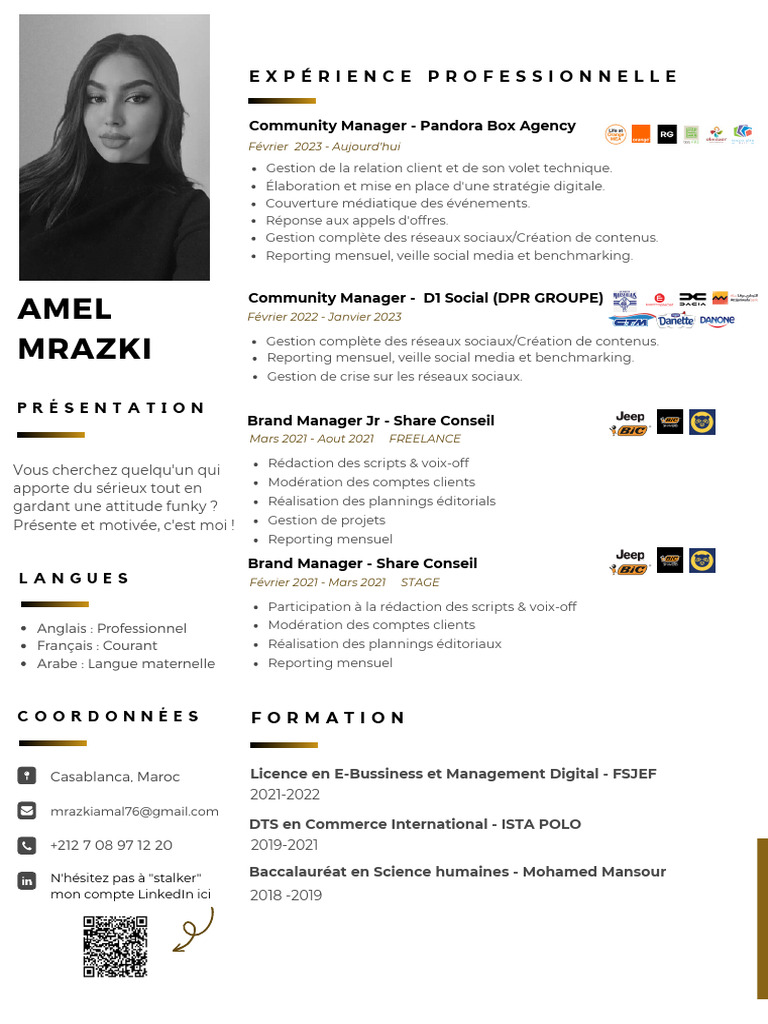 Amel Mrazki - CV | PDF