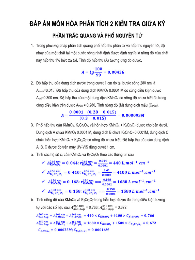 Đề Thi PT2 PNT 2017 Solution 2 | PDF