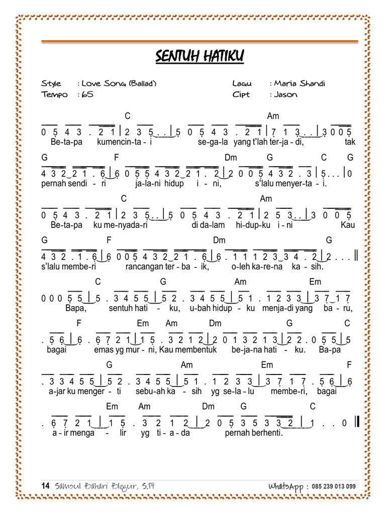 Sentuh Hatiku | PDF