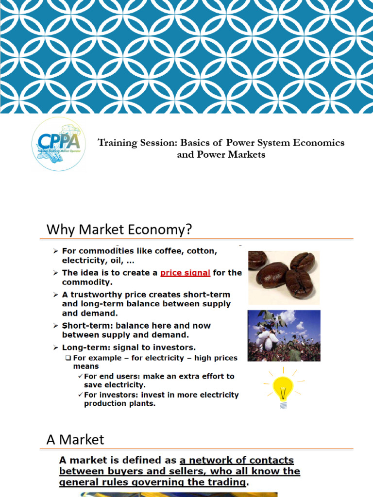 3 - Training On Power System Economics and Power Markets - Ismo ...