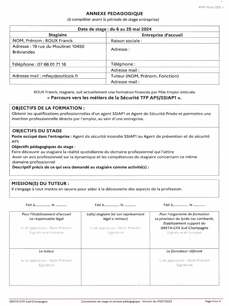 Annexe Pédagogique | PDF