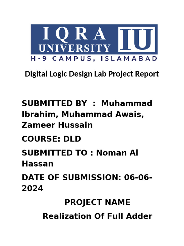 DLD Project | PDF