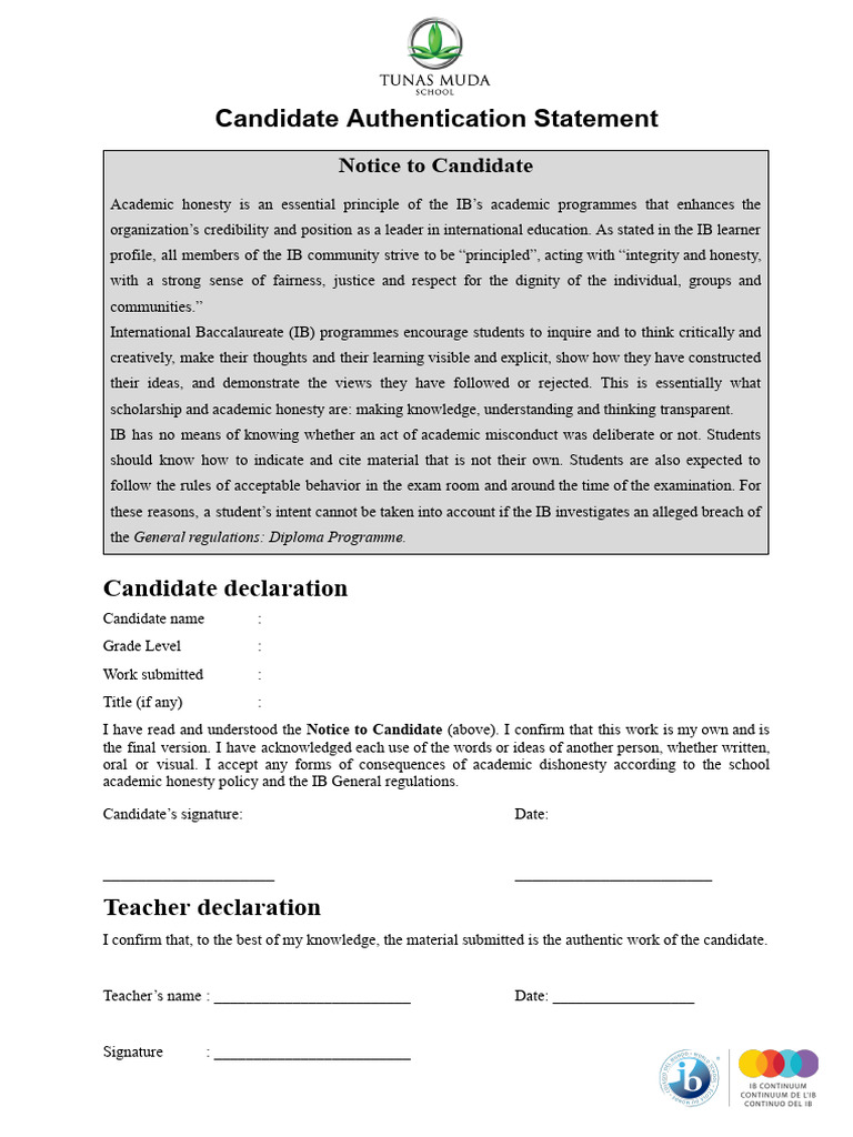 Authentication Form-Project Based Assessment | PDF