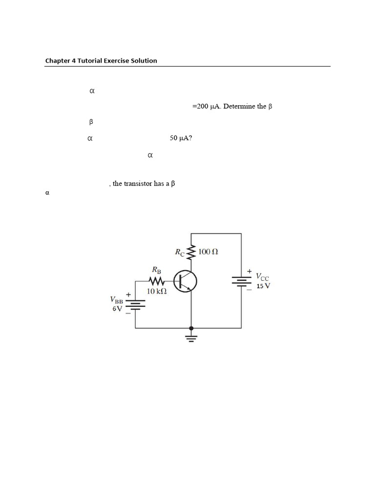 Chapter 4 Tutorial Exercise (Solution) 202404 | PDF