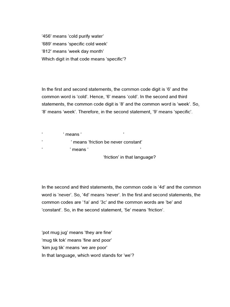 Coding And Decoding Pdf 5644