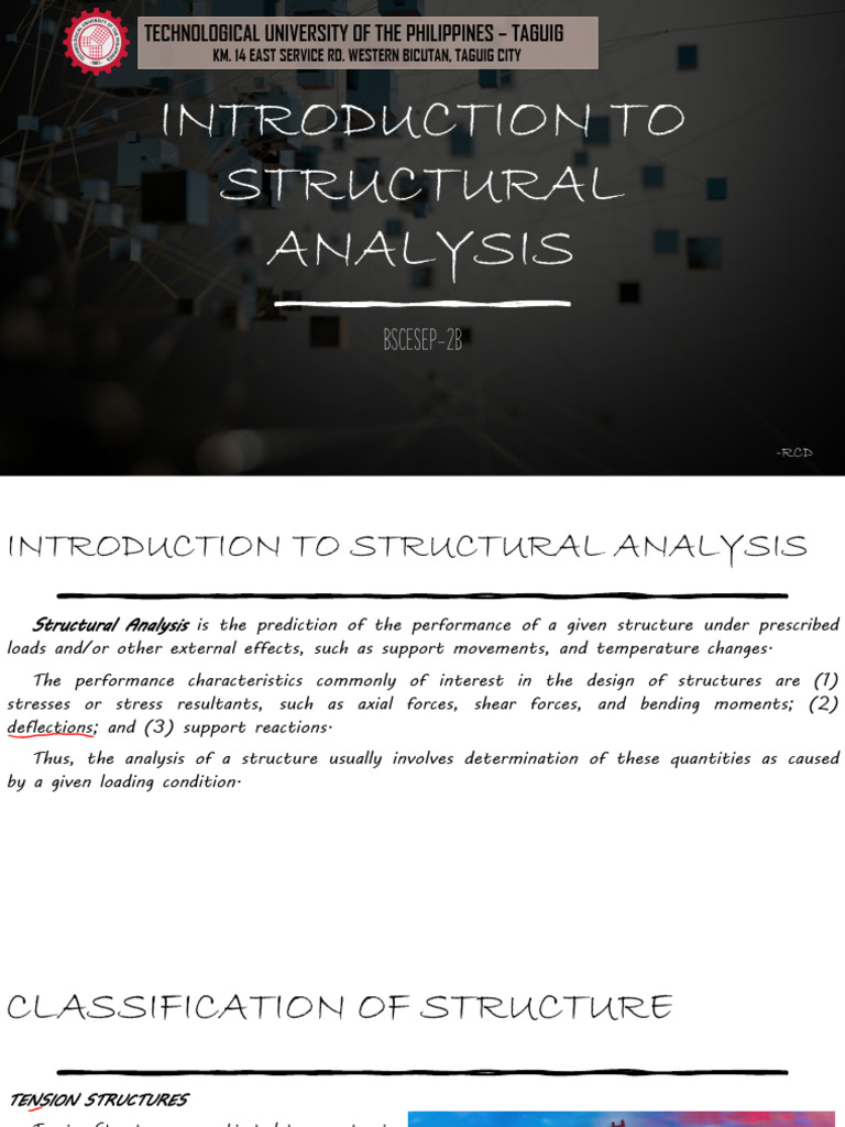 INTRODUCTION TO STRUCTURAL ANALYSIS (Updated) | PDF
