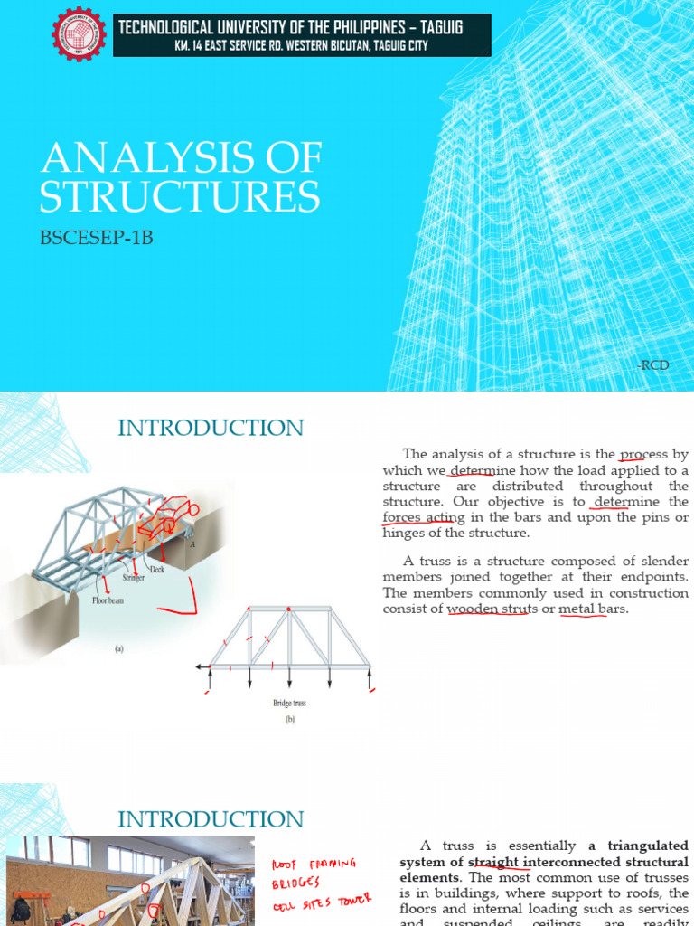 Method of Joints and Sections | PDF