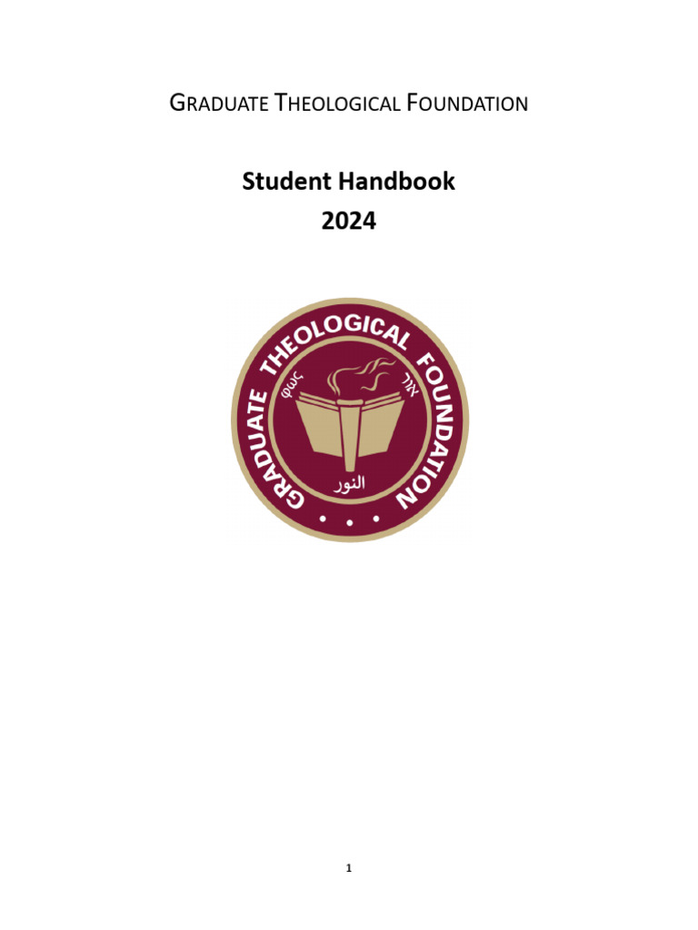 2024 Student Handbook | PDF