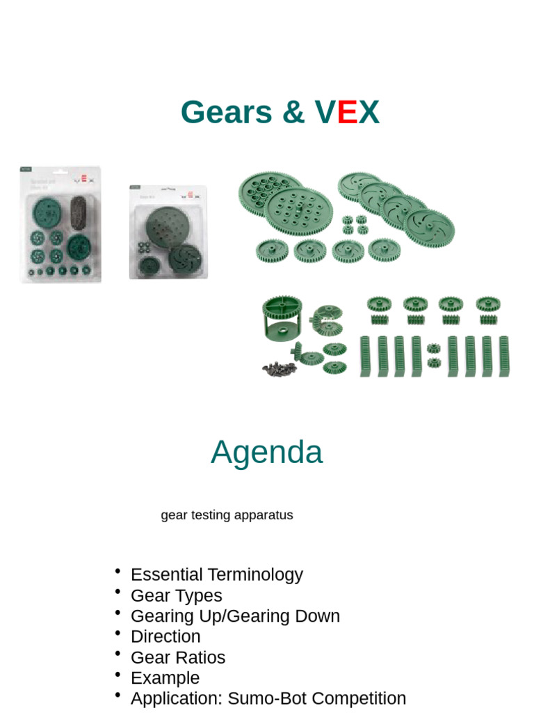VEX Gear Theory (Autosaved) | PDF