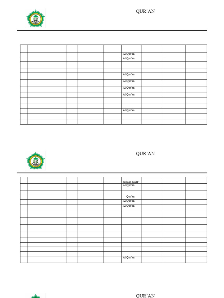 Data Santri LPQ | PDF