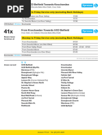 Dublin Bus 39A Route and Timetable | PDF | Universities And Colleges ...