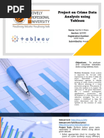 Crime Data Analysis Methodologies | PDF | Microsoft Excel | Data Analysis