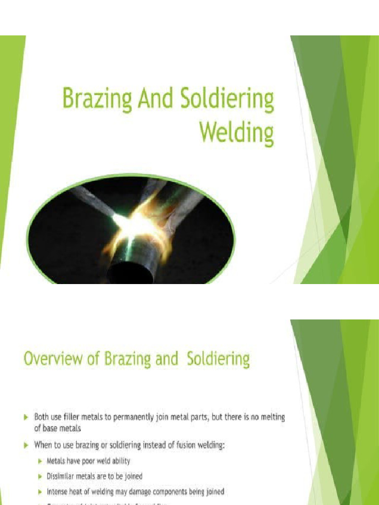 Soldering and Brazing | PDF