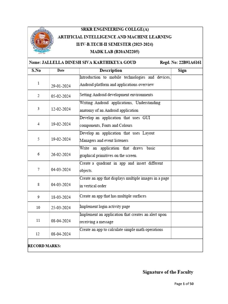Karthik 61 MDK | PDF