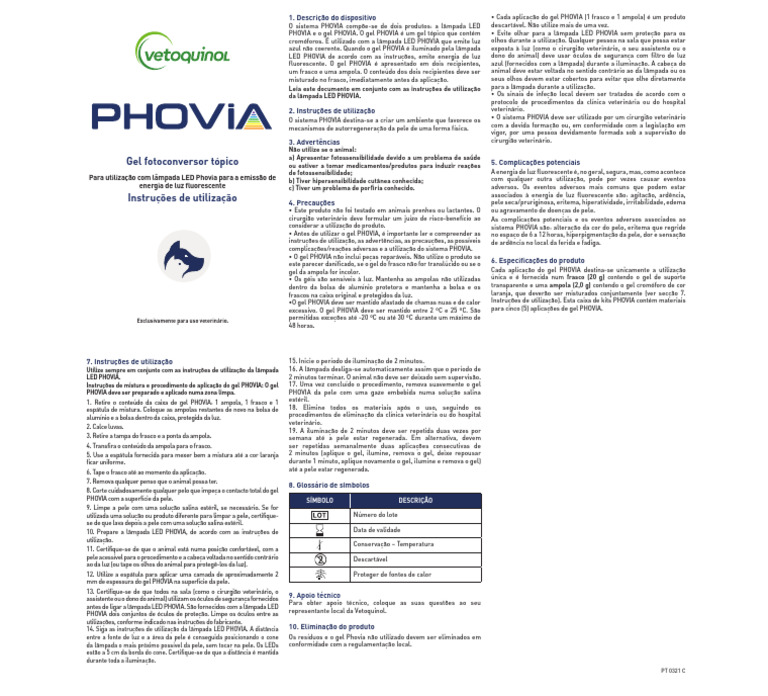 PT Notice Phovia Kit | PDF