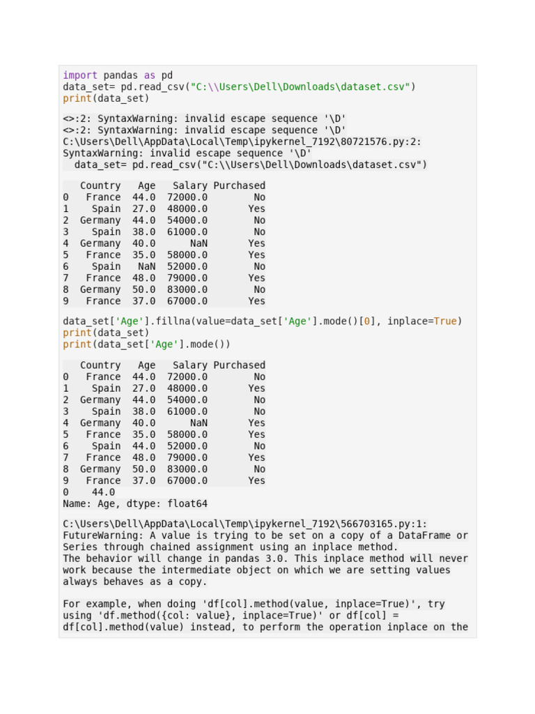ML Lab | PDF