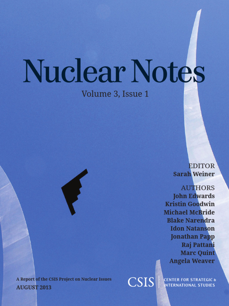 Nuclear Notes 3-1-2013 | PDF