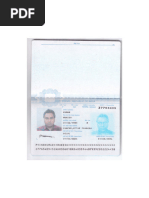 Passport Front Page | PDF