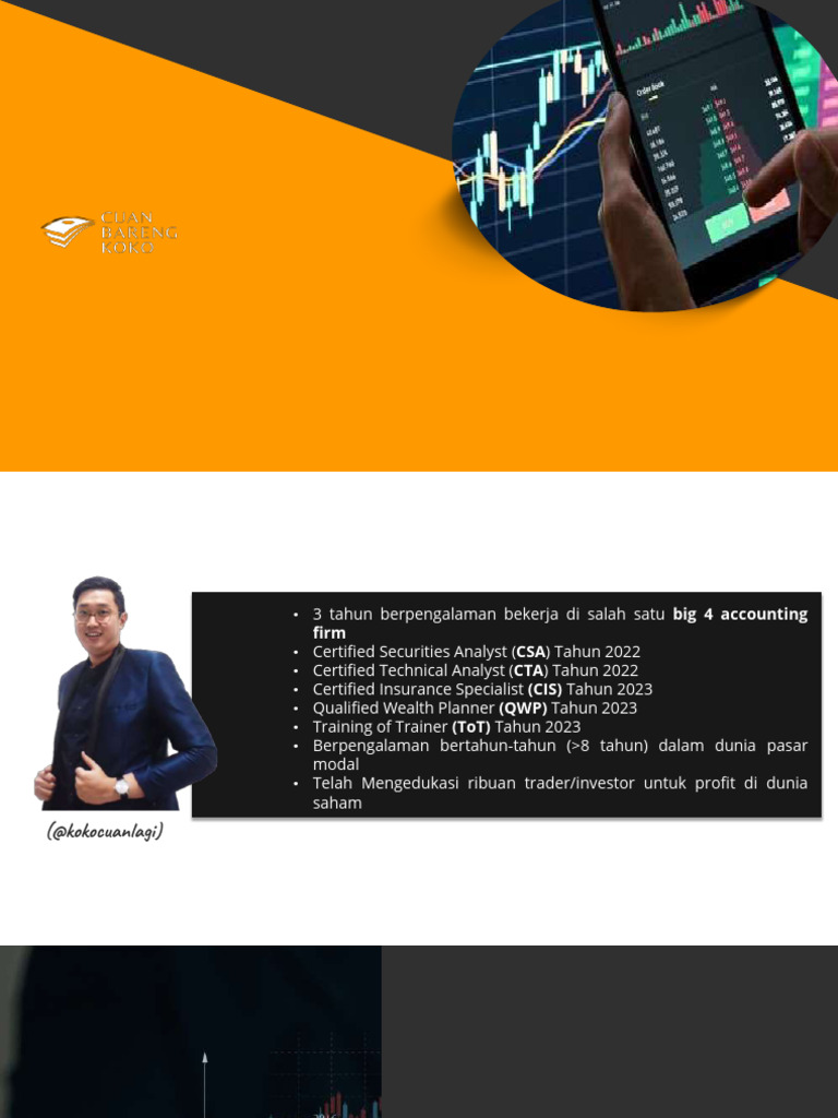 Raup Cuan 1 Dari Day Trading Dengan Aman Final Version Updated Feb 2024 | PDF
